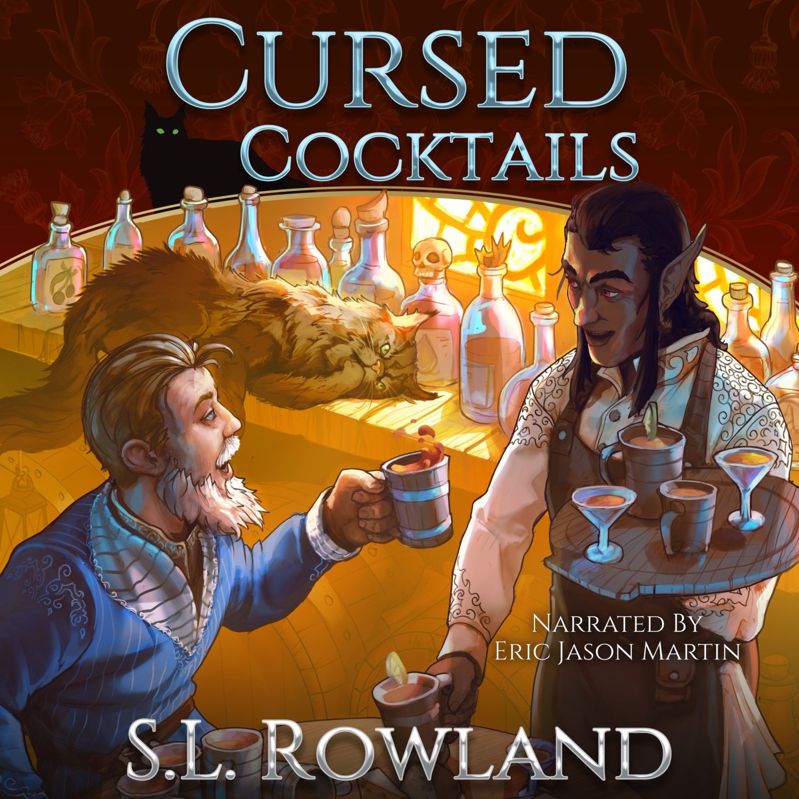 Cursed Cocktails is now available on Audible! – S.L. Rowland