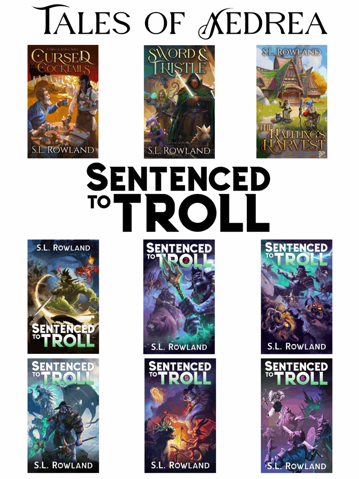 My ebooks are now available in libraries! – S.L. Rowland